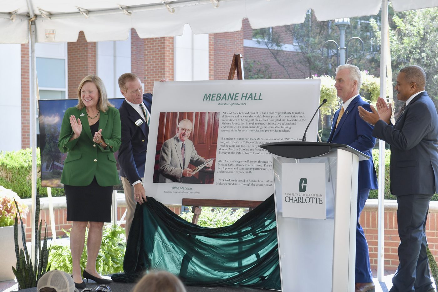 Mebane Hall dedicated in honor of multimillion dollar endowment ...